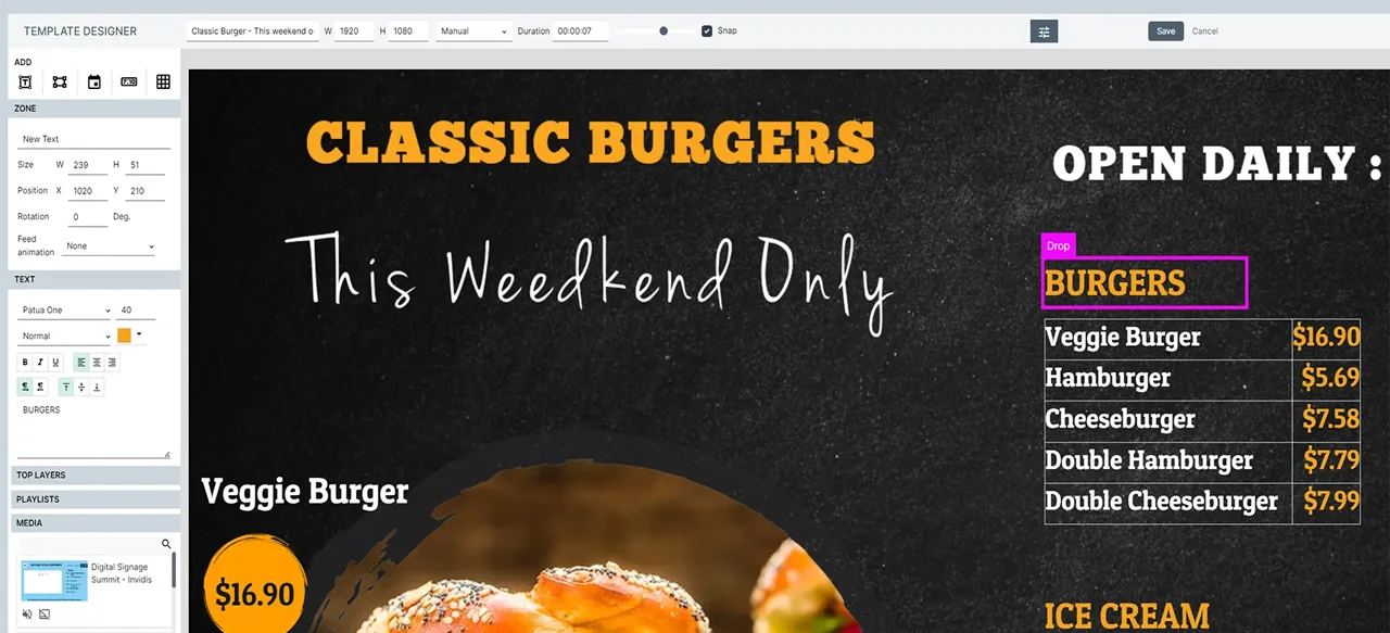 Smart Menu Boards Driven by Your Point of Sale - Navori